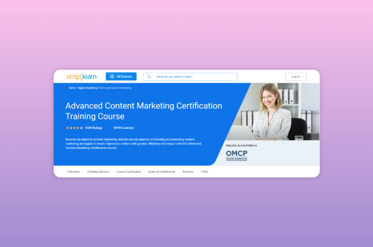 Top 10 Content Writing & Marketing Courses With Certifications