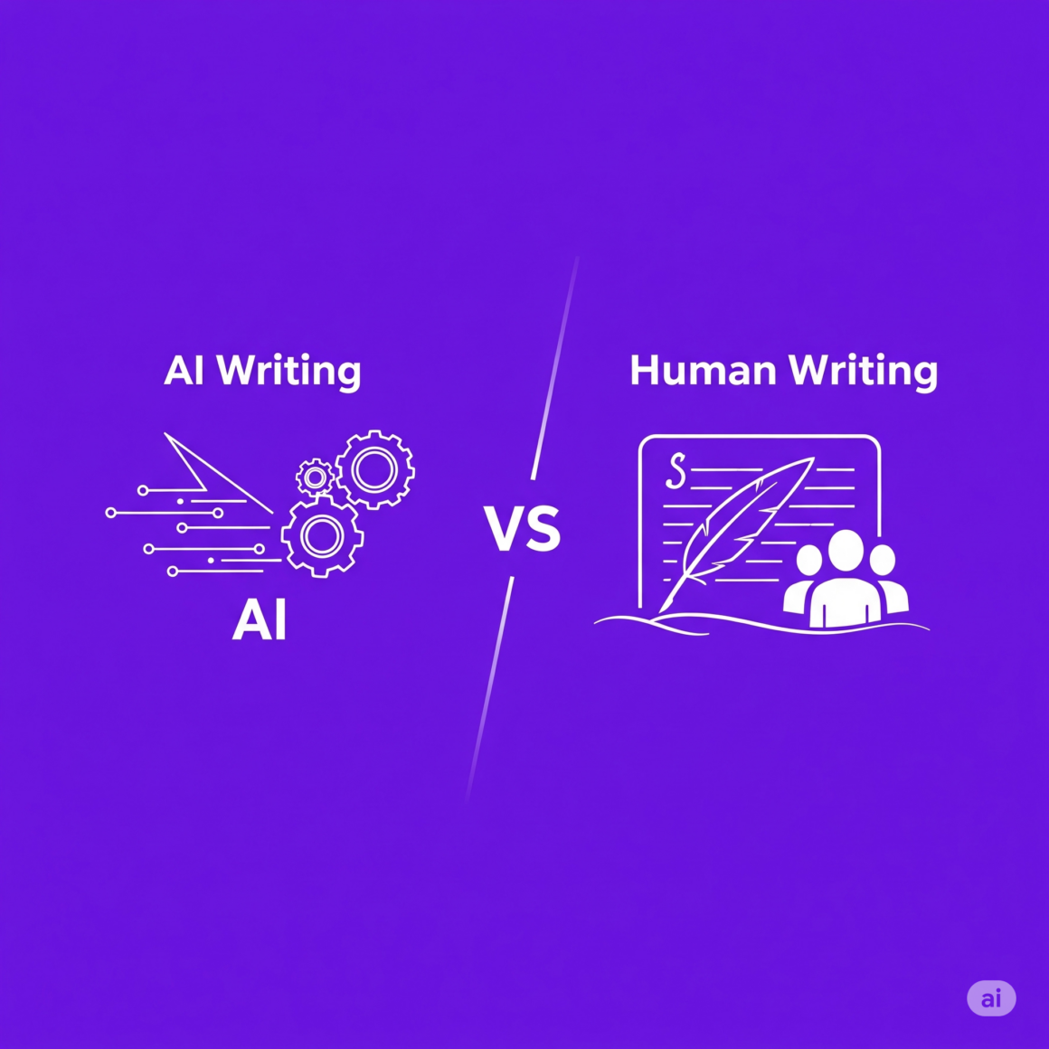 Human Content vs. AI Content Writing: What Sets Them Apart